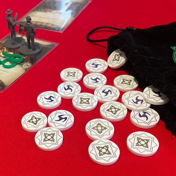 Arkham Horror LCG Blessed and Cursed tokens – Gaming Haven