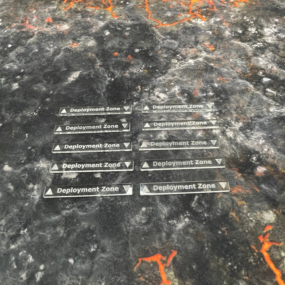 Tabletop Wargame Deployment Zone Markers – Gaming Haven