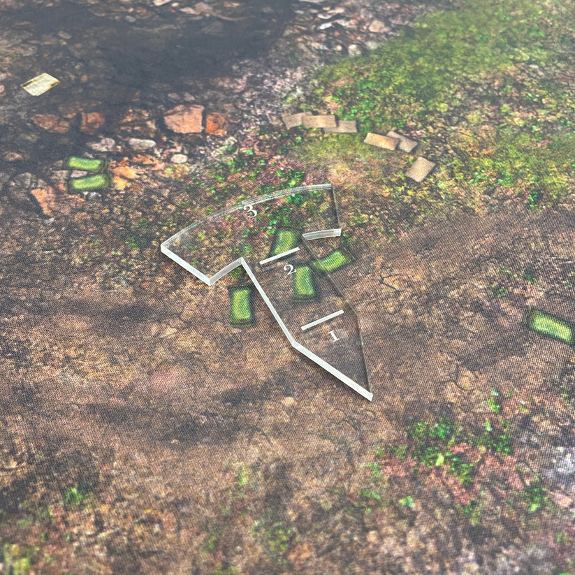 Warhammer Deep Strike Marker 3 Inch Ruler – Gaming Haven