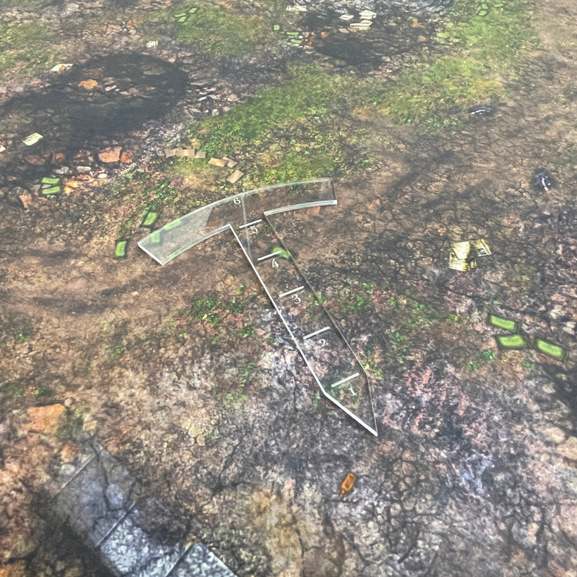 Warhammer Deep Strike Marker 6 Inch Ruler – Gaming Haven