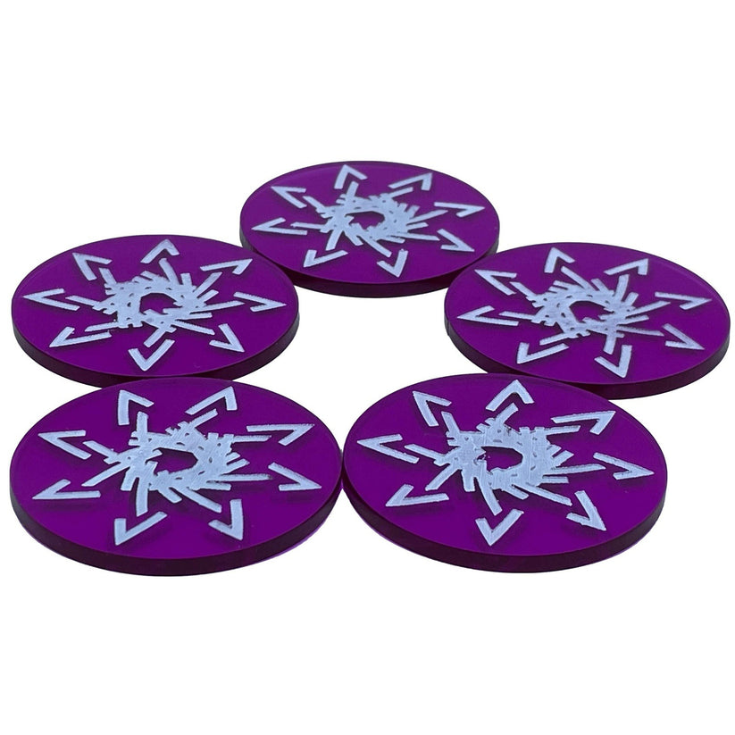 Arkham Horror the board game acrylic anomaly tokens – Gaming Haven